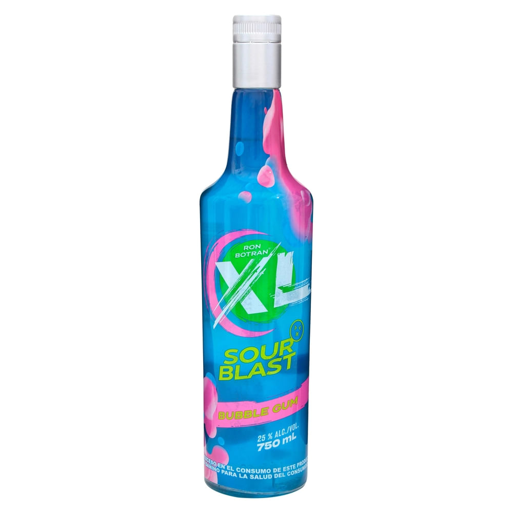 Comprar Ron Botran Xl Sour Blast Bubble Gum, 25% Vol Alcohol - 750 ml ...