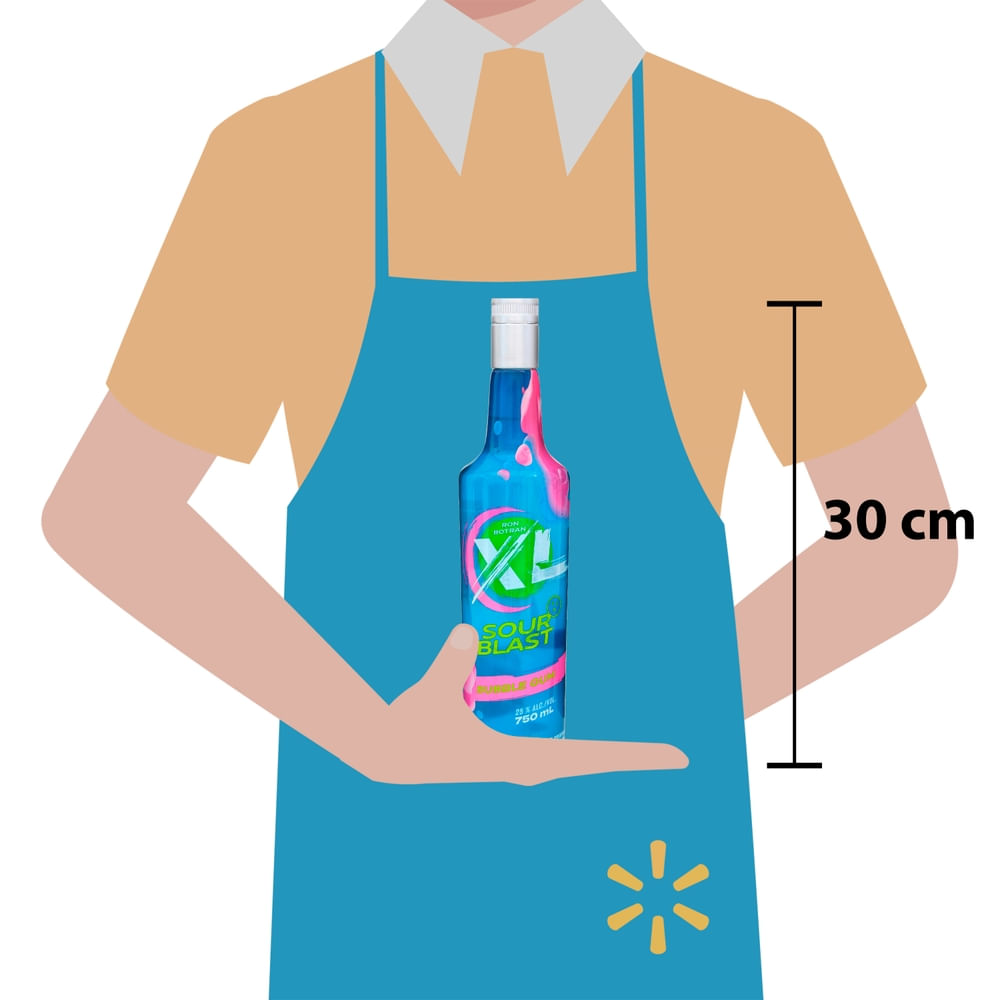 Comprar Ron Botran Xl Sour Blast Bubble Gum, 25% Vol Alcohol - 750 ml ...