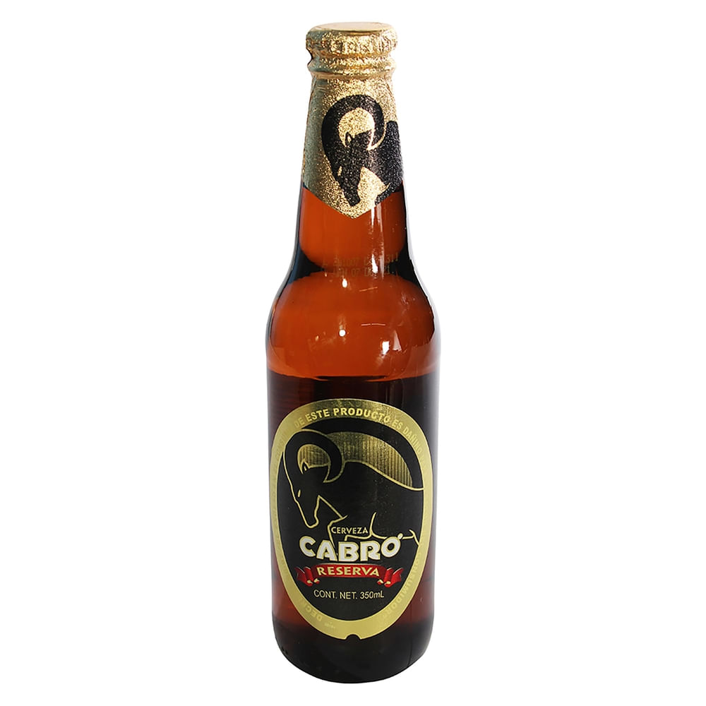 Comprar Cerveza Cabro Reserva Botella - 350ml | Walmart Guatemala ...