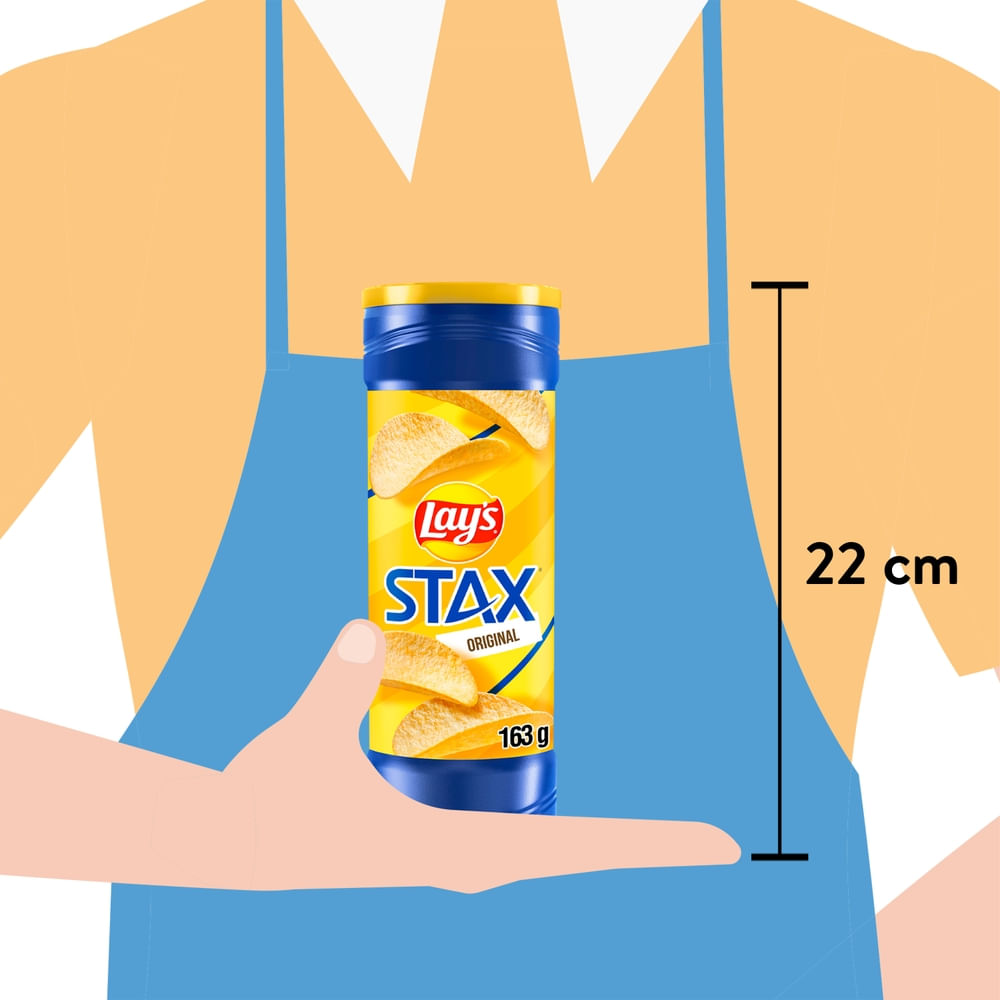 Comprar Papas Lays Stax Original - 163 g | Walmart Guatemala - Walmart ...