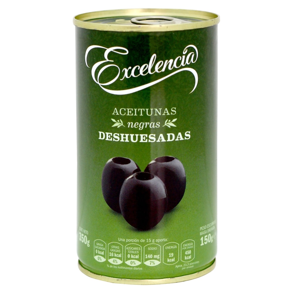 Comprar Aceitunas Excelencia Negra Deshuesada - 350 g | Walmart ...