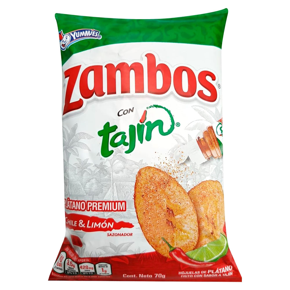 Zambos Platano Con Tajin 70gr - Walmart | Guatemala