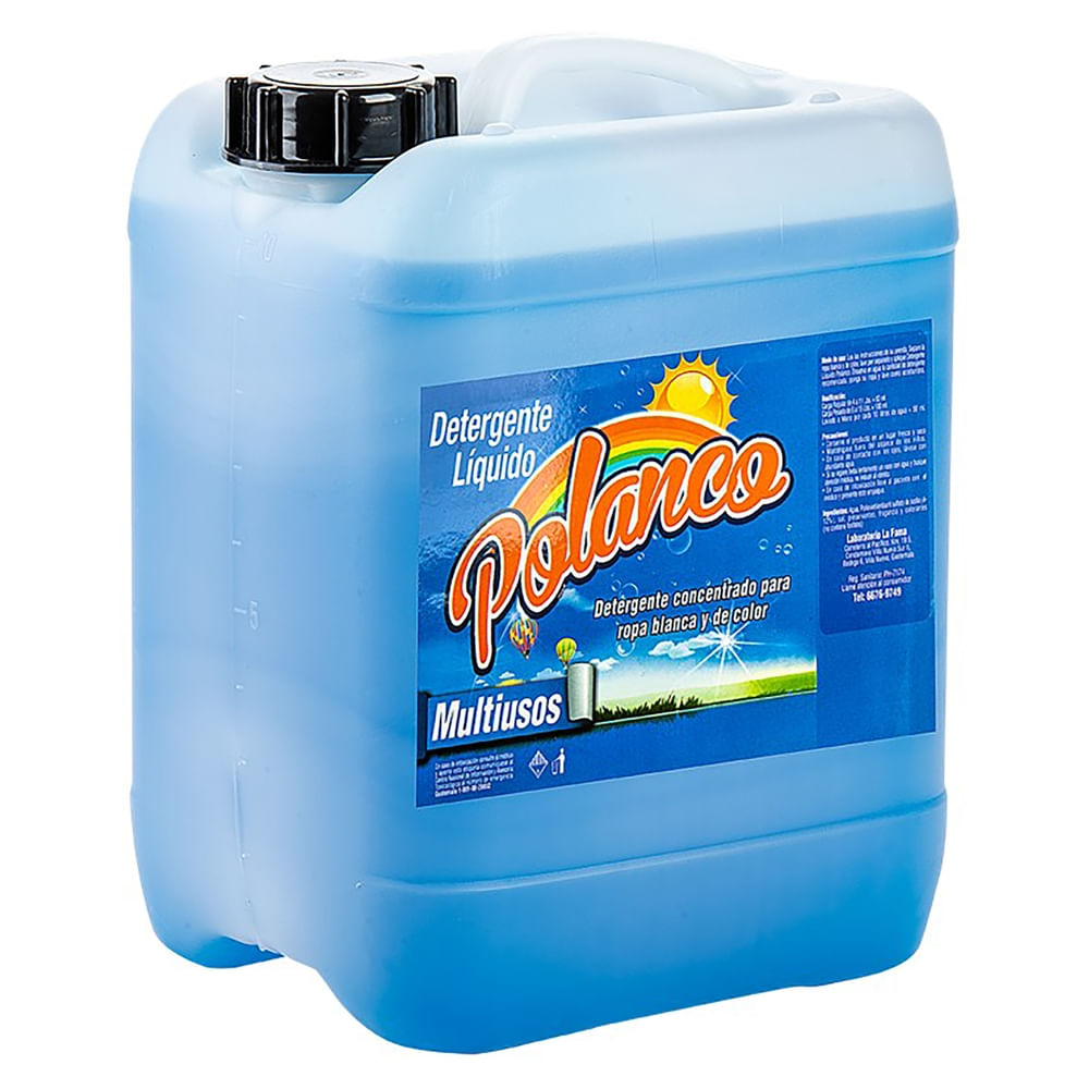 Detergente Líquido Polanco Polanco Detergente Azul 10 l - Walmart ...
