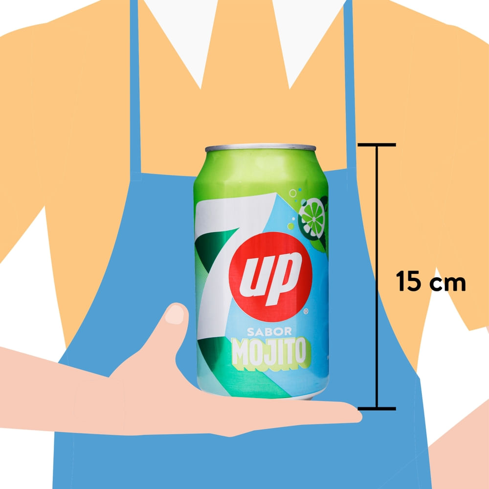Comprar Bebida Carbonatada Seven Up Mojito Lata - 355 ml | Walmart ...