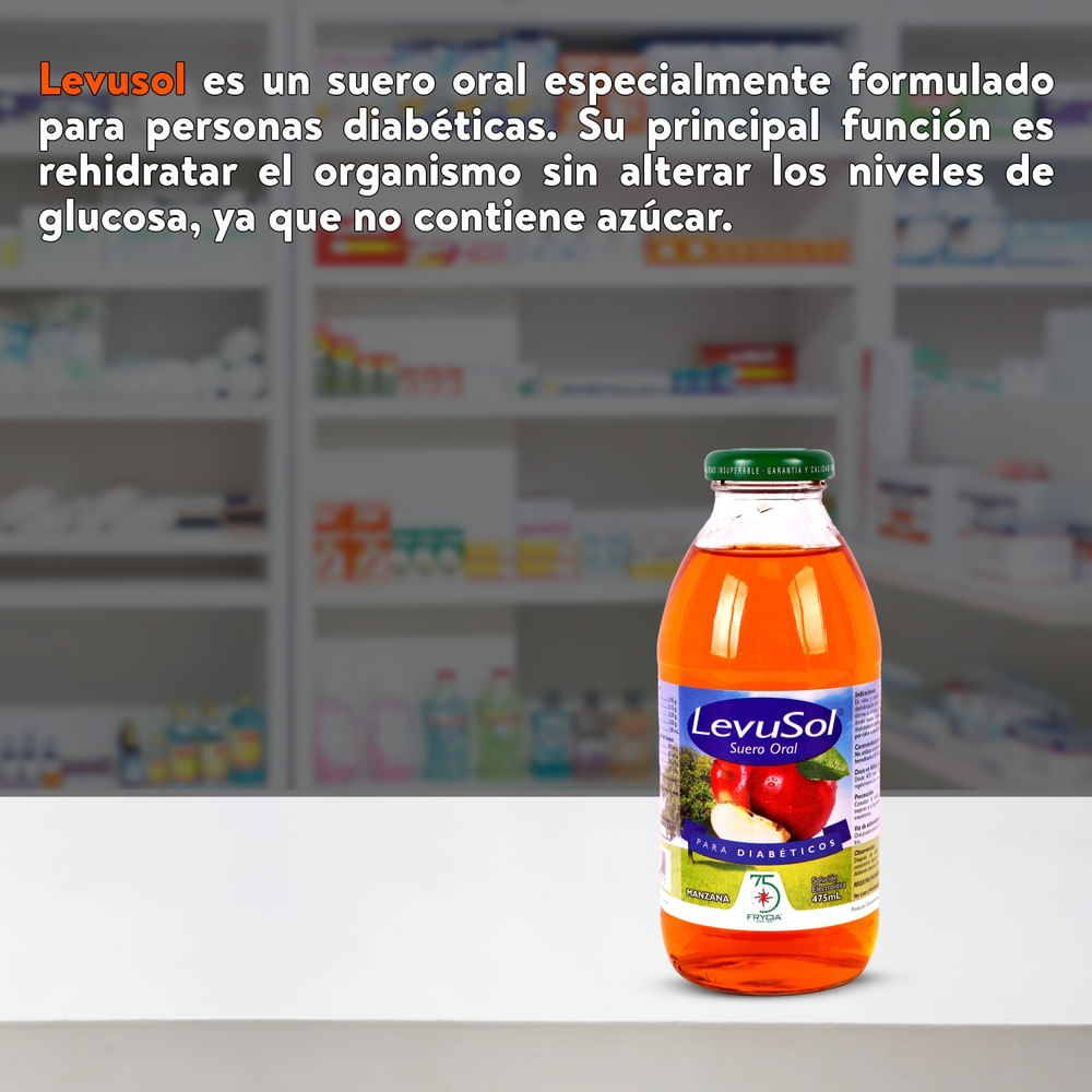 Comprar Electrolitos Alfa Farmacéutica Levusol Frycia Diabetico Manzana ...