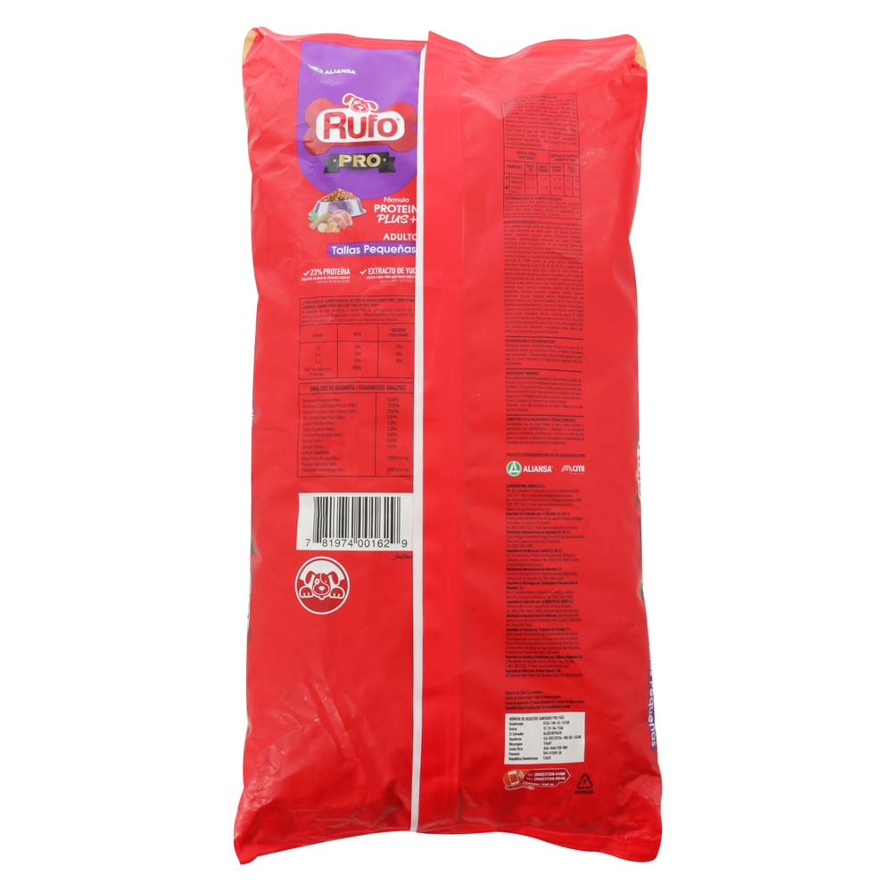 Comprar Alimento Rufo Pro Ad Raza Pequeña - 2 kg | Walmart Guatemala ...