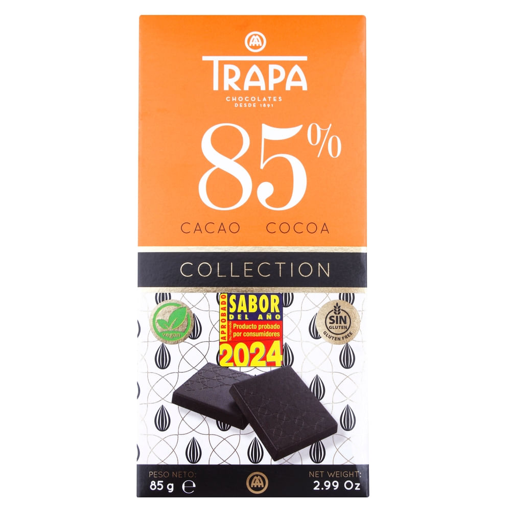 Tableta Chocolate La Casa Trapa 85 Cacao - 85 g - Walmart | Guatemala