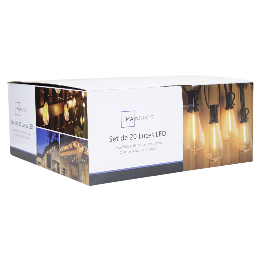 Ms Set De Luces 10 Metros - Walmart | Guatemala