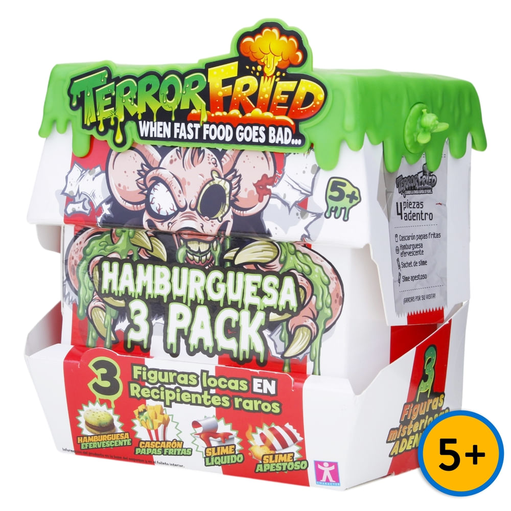 Comprar Terror Fried Caja Hamburguesa Fig. X3 | Walmart Guatemala ...