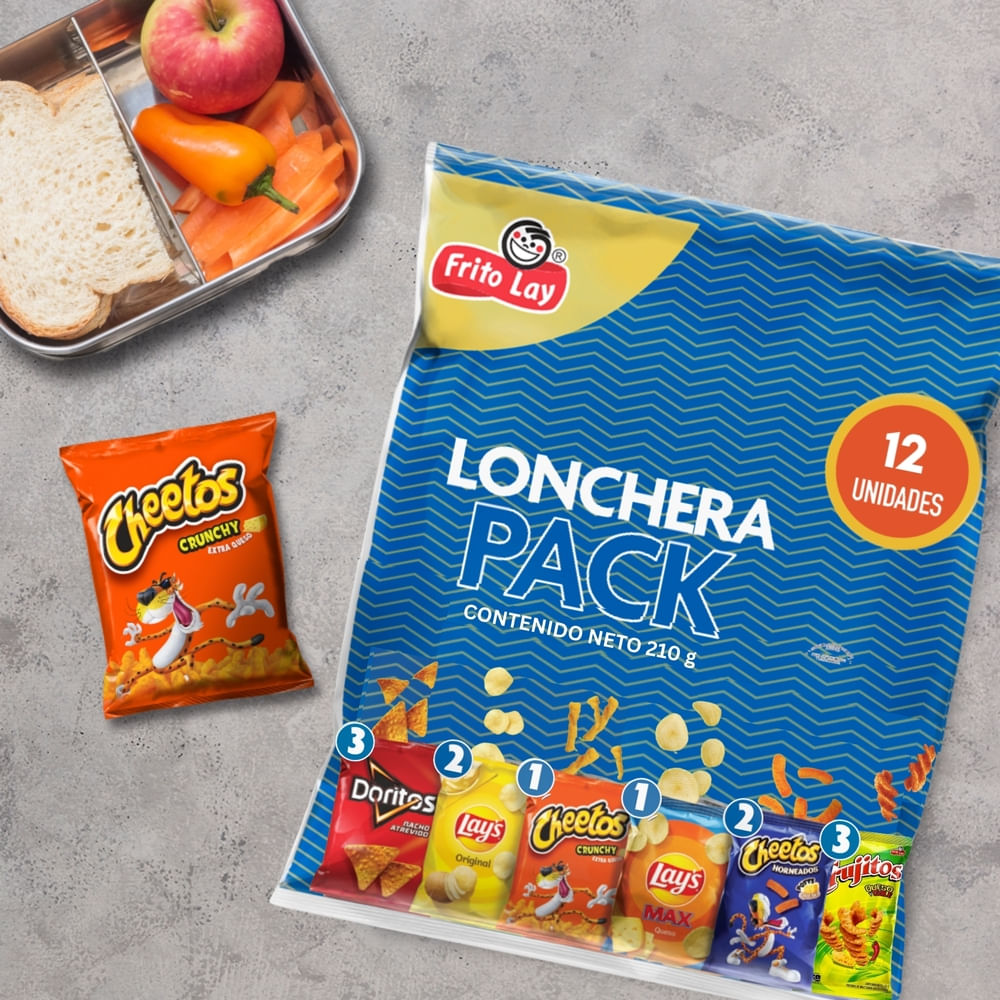 Comprar Snack Frito Lay Lunch Pack 12 Uds - 210 g | Walmart Guatemala ...