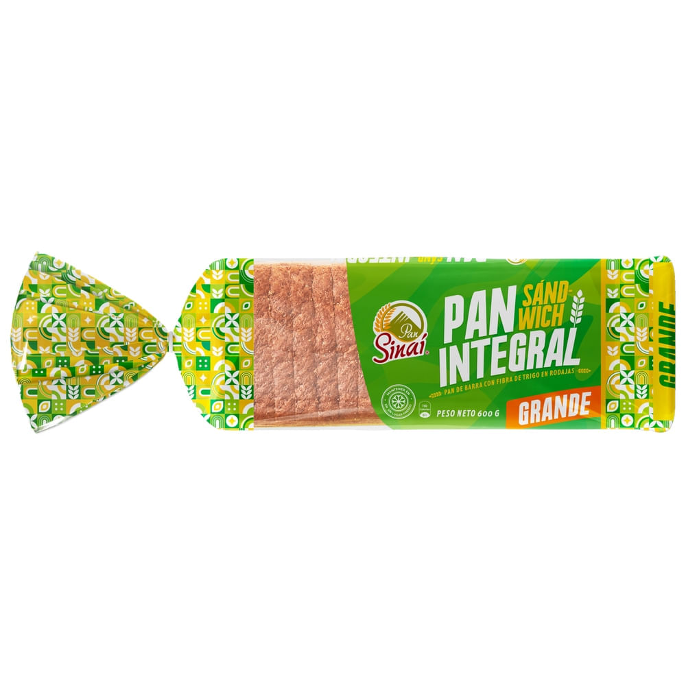 Pan Sandwich Integral Sinai 600gr - Walmart | Guatemala