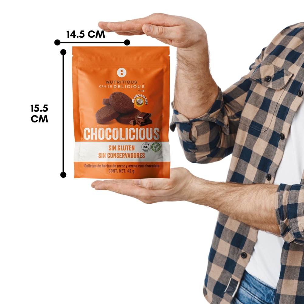 Comprar Galletas Nutritious Can Be Delicious Chocolicious 42 g ...