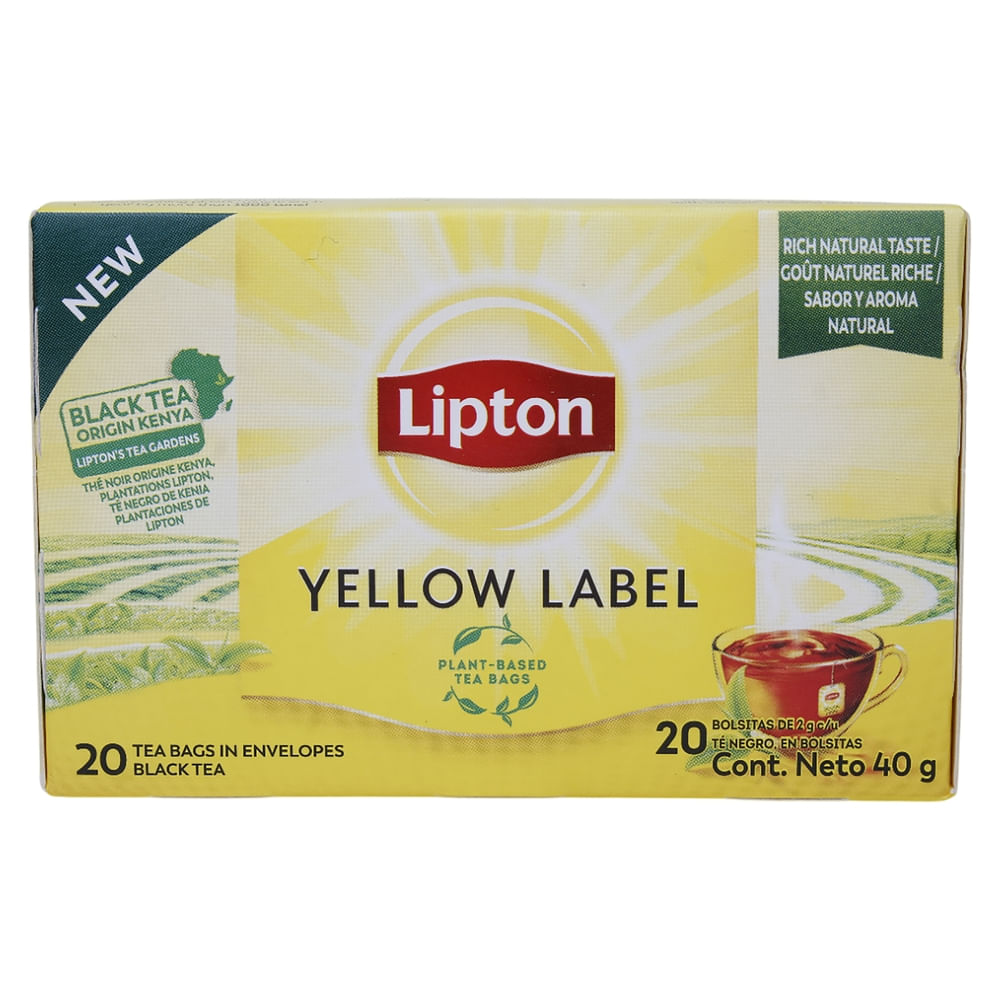Lipton Te Amarillo 40gr - Walmart | Compra en línea