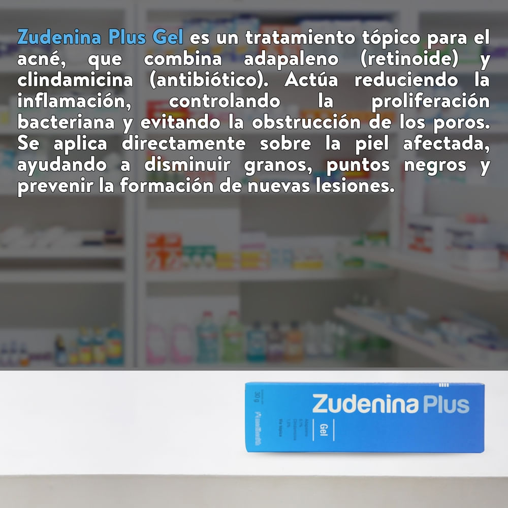 Comprar Zudenina Plus Gel 30 G | Walmart Guatemala - Paiz | Guatemala