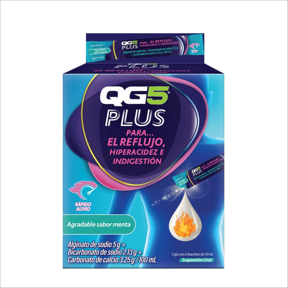 Comprar QG5 Plus para hiperacidez del estómago-10 ml | Walmart ...