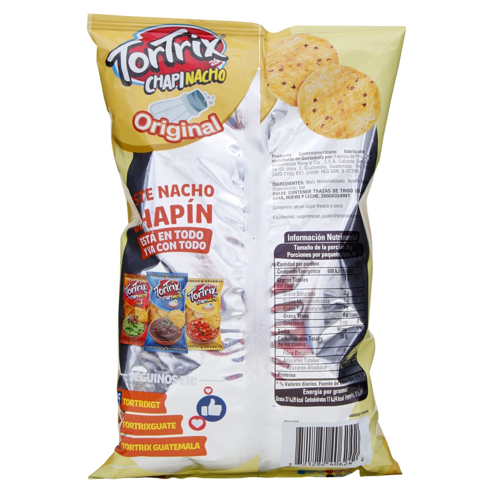 Comprar Snack Tortrix Chapinacho Original - 350 g | Walmart Guatemala ...