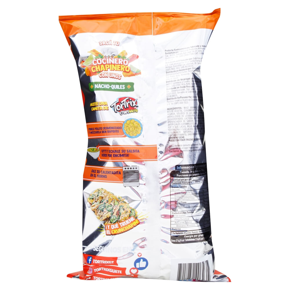 Comprar Snack Tortrix Chapinacho Barbacoa - 350 g | Walmart Guatemala ...