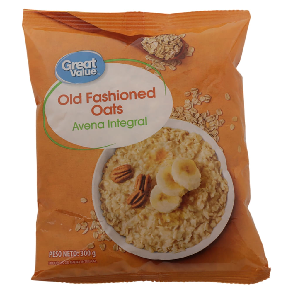 Avena Great Value Integral - 300 g - Walmart | Guatemala