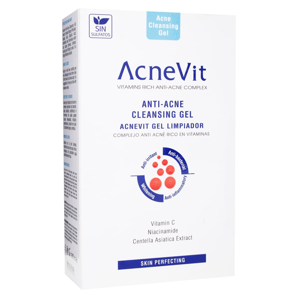 Comprar Dermatología Acnevit Acnevit Atiacne Cleansing Gel 200 ml ...