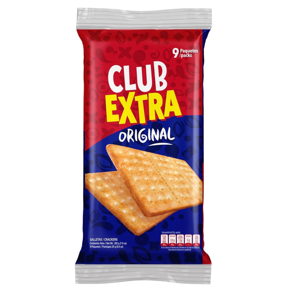 Comprar Galleta Pozuelo Club Extra 9 Uds - 225 g | Walmart Guatemala ...