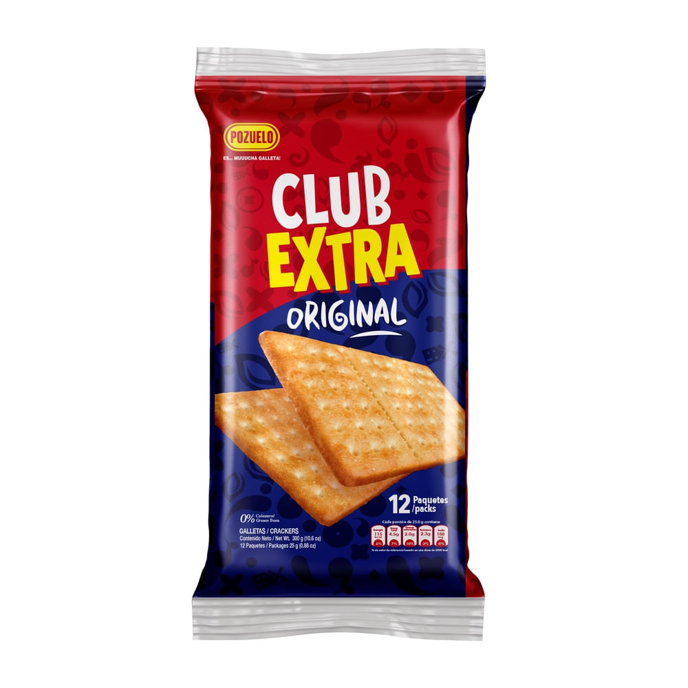 Comprar Galleta Club Extra x12 - 300 g | Walmart Guatemala - Maxi ...