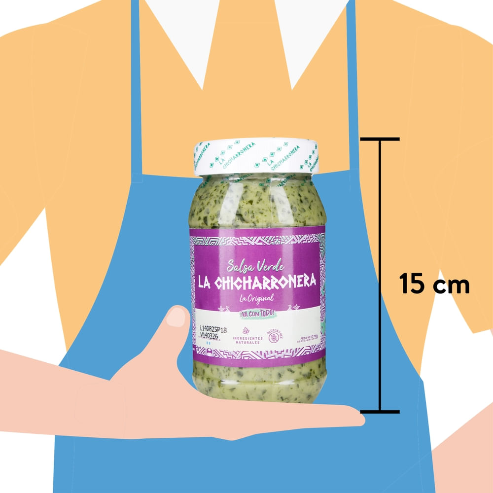 Comprar Salsa La Chicharrónera Verde - 190 g | Walmart Guatemala ...