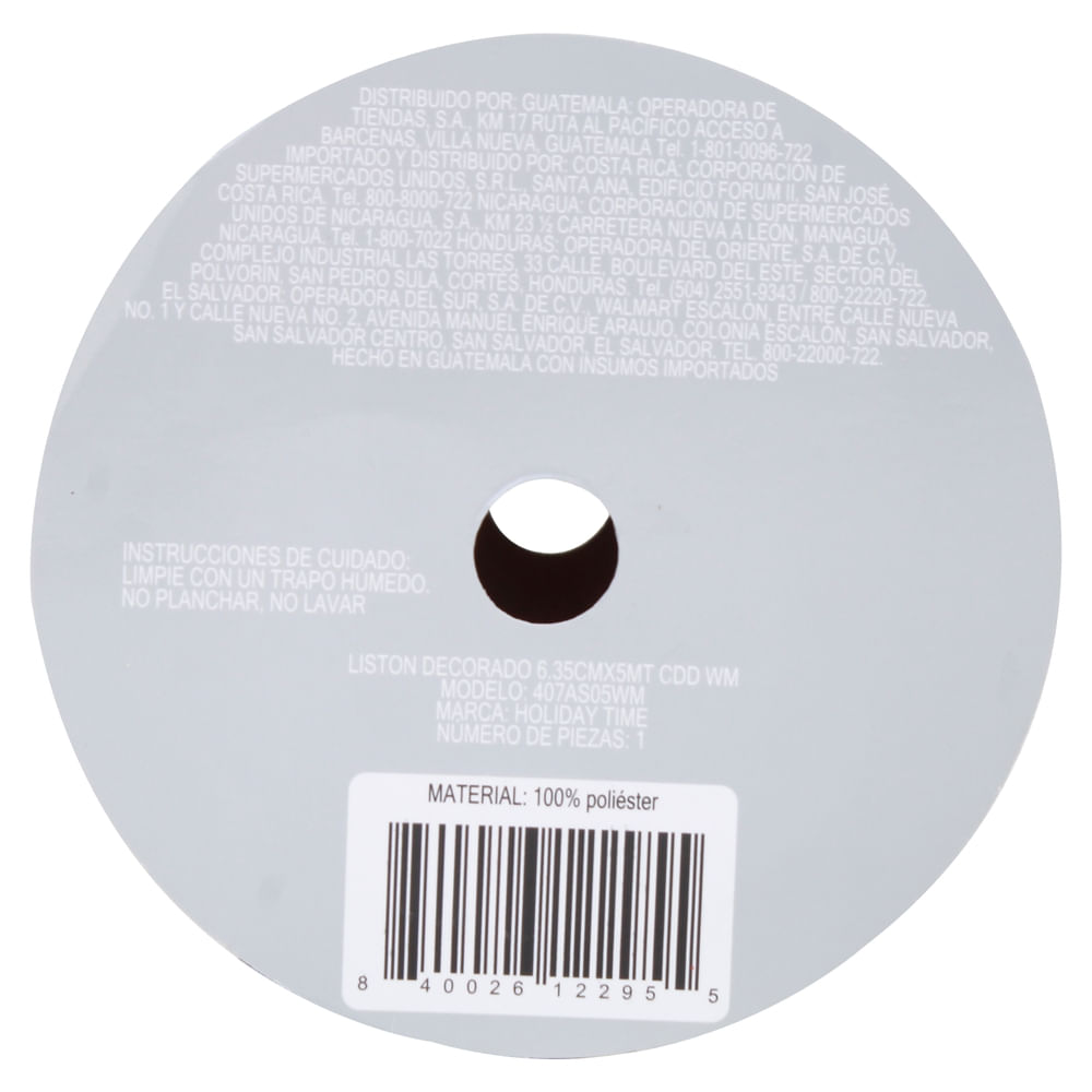 Liston Decorado 6cmx5mt Cdd Wm - Walmart | Compra en línea