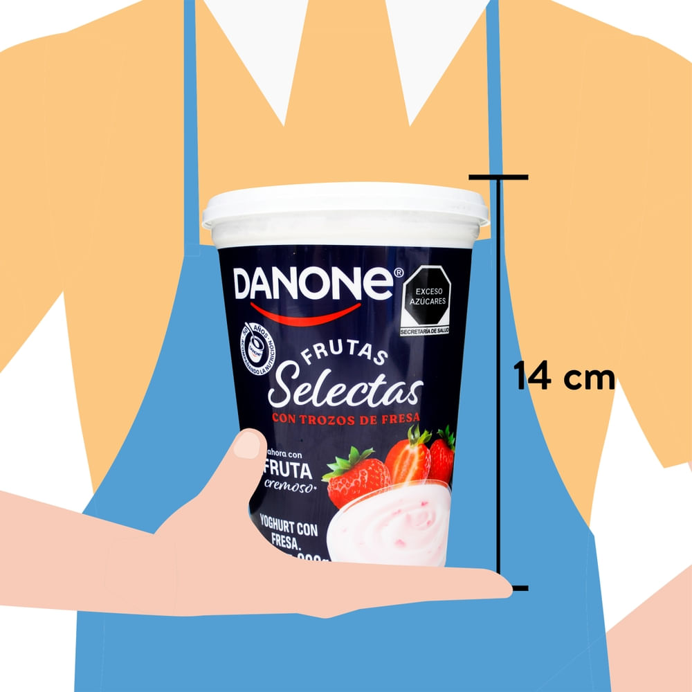 Comprar Yogurt Danone Fruta Fresa - 900 g | Walmart Guatemala - Walmart ...