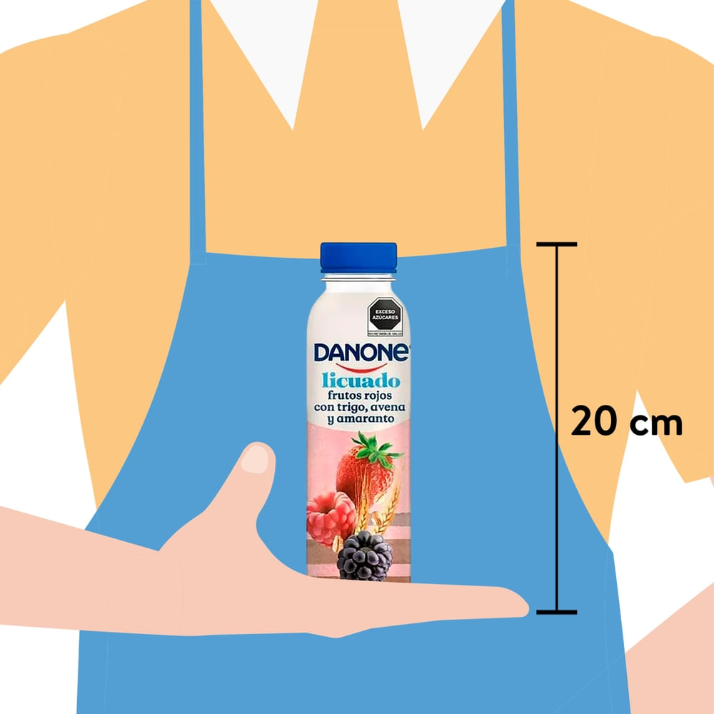 Comprar Danone Shake Red Fruits 435g | Walmart Guatemala - Paiz | Guatemala