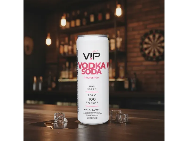 Vip Vodka Soda Graperuit Lata 350ml - Paiz | Guatemala